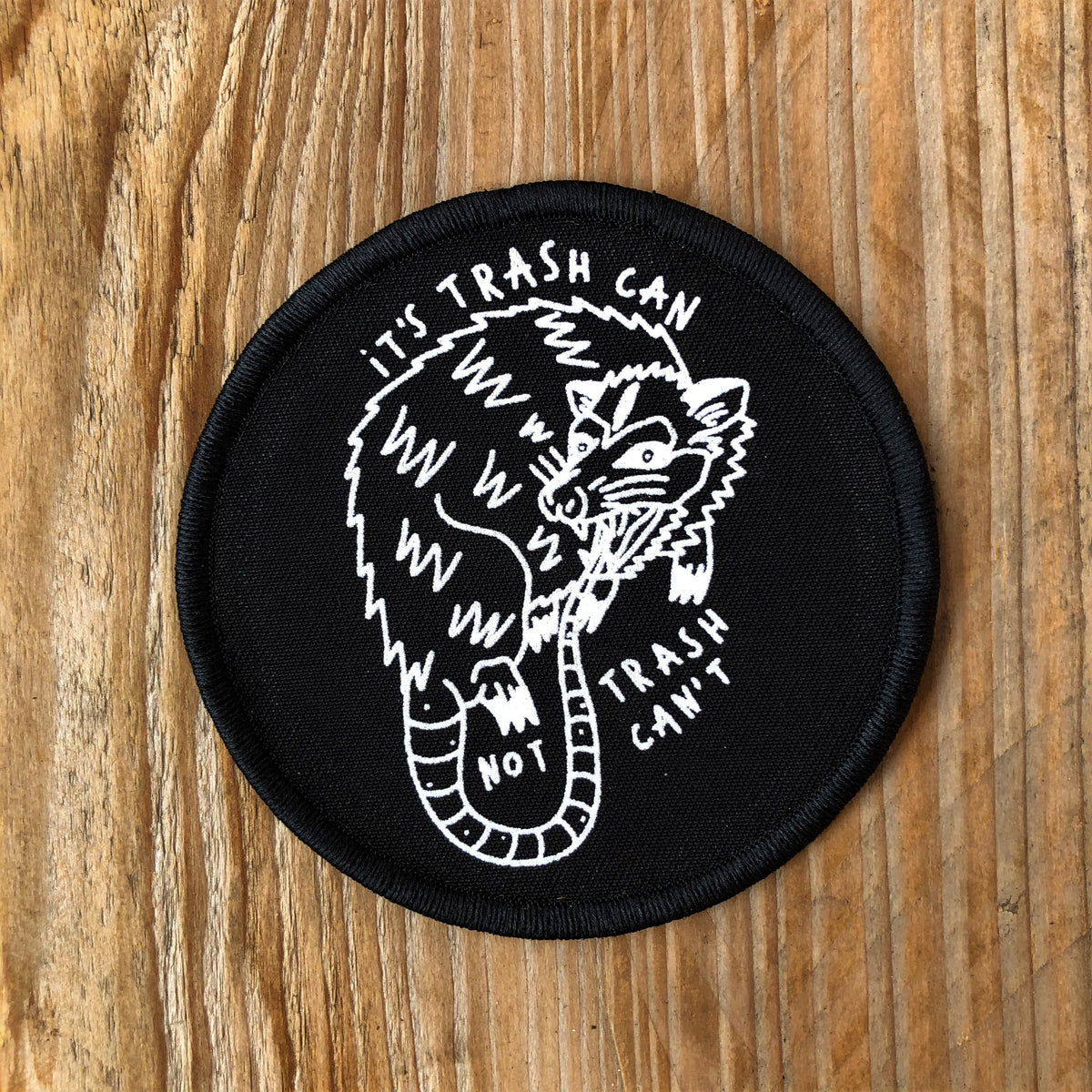TRASH CAN Bloodylarry Collaboration Patch – SORRY NOT SORRY CLOTHING